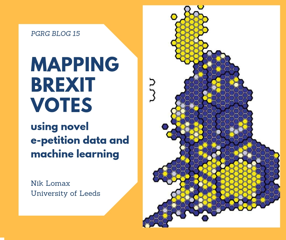 Mapping Brexit votes using novel e-petition data and machine learning ...