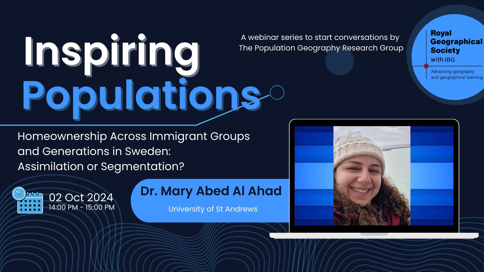 Inspiring Populations Webinars – Population Geography